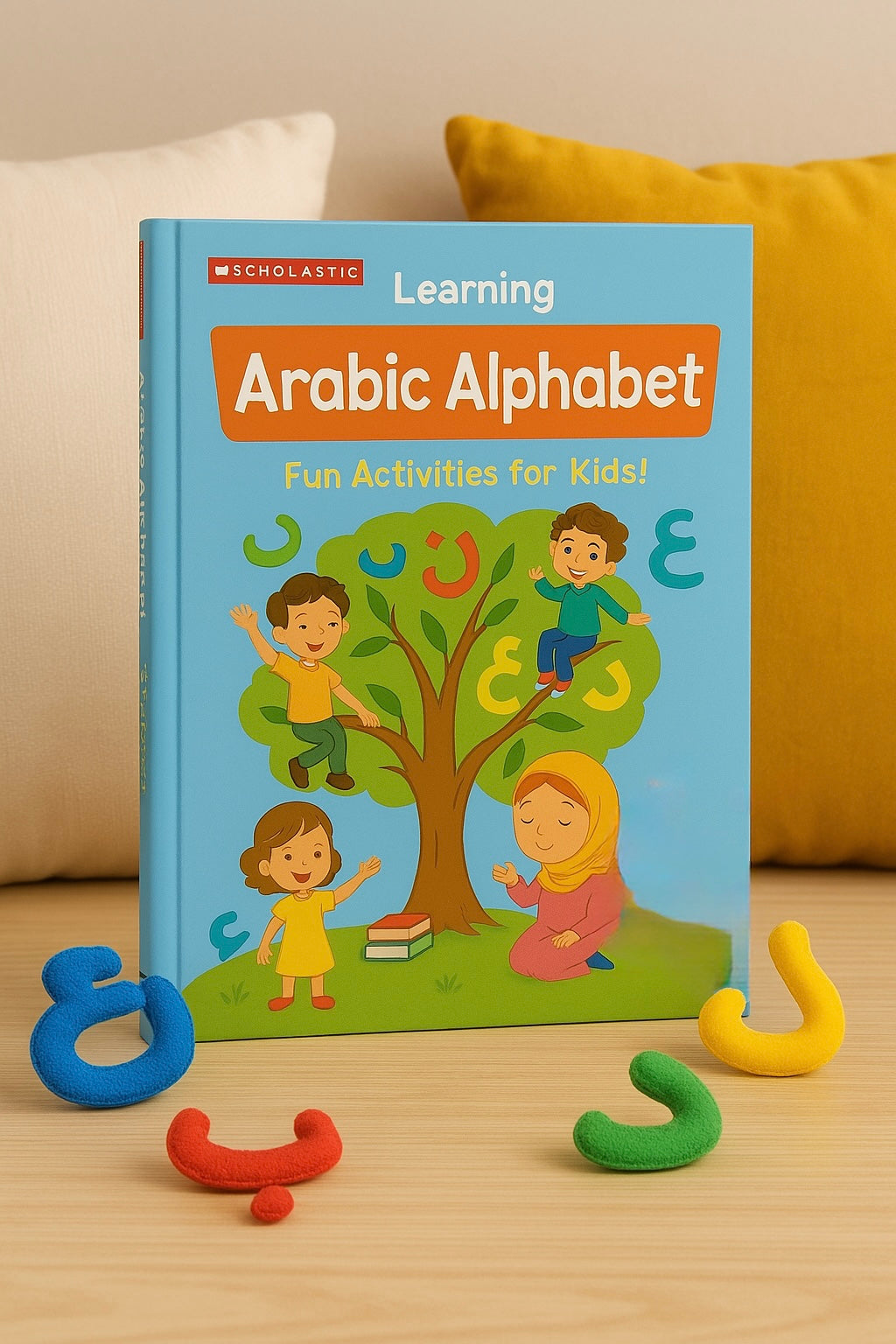 Arabic Alphabet Writing book (Fun Activities for Kids!) – IMAAN Shop