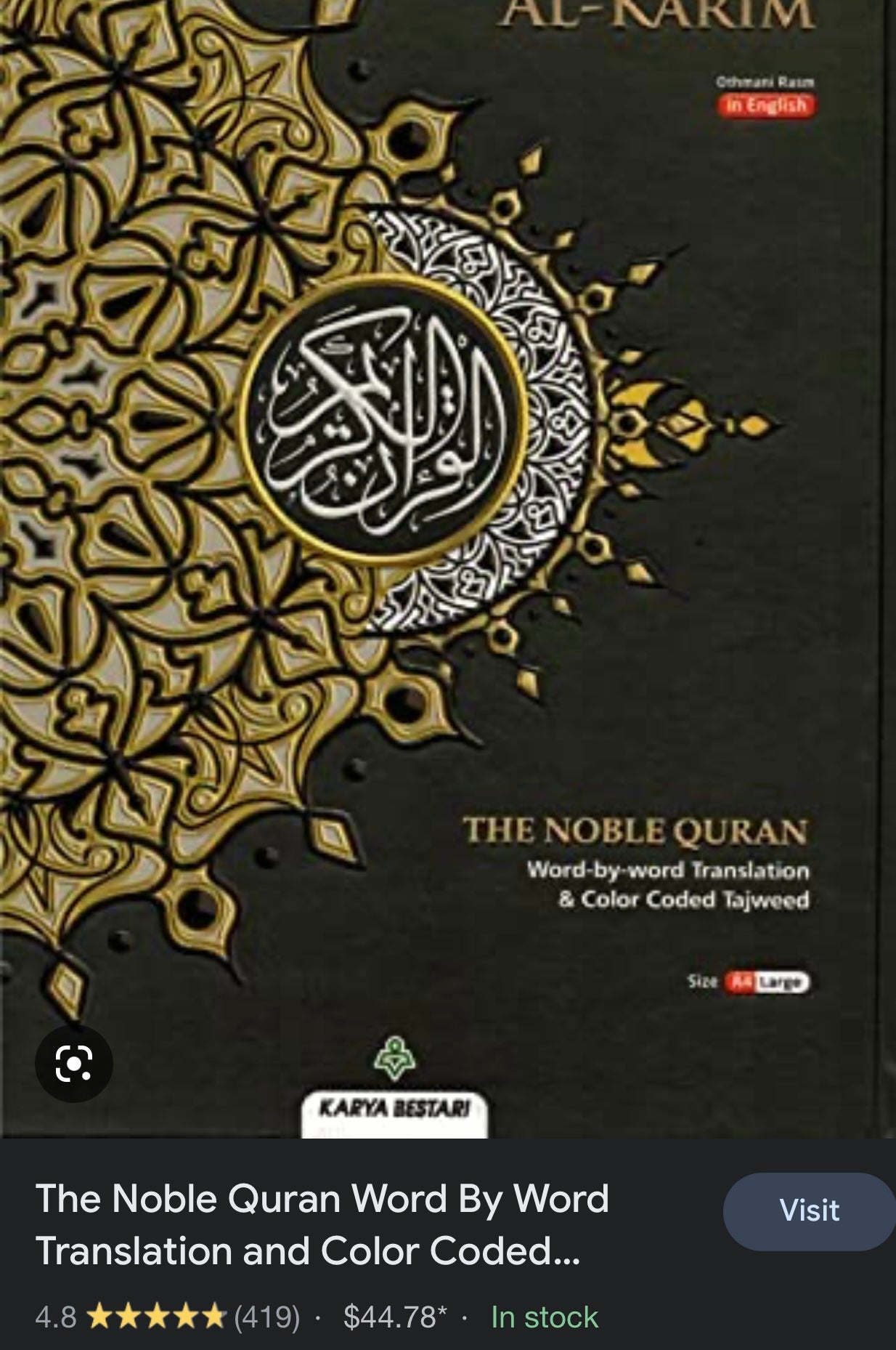 Word by Word Translation - Maqdis Quran with color coded Tajweed (Medi ...